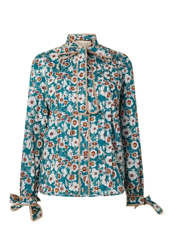 Gucci Floral Print Shirt - No
