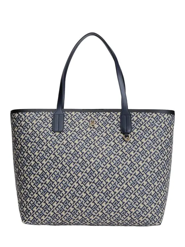 Tommy Hilfiger Monogram Tote Bag - Gray