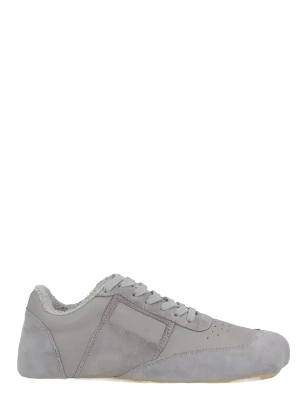 MAISON MARGIELA Low-top Suede Trainers - Gray