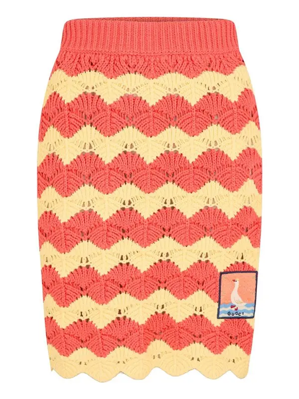 Gucci Midi Knit Skirt - No