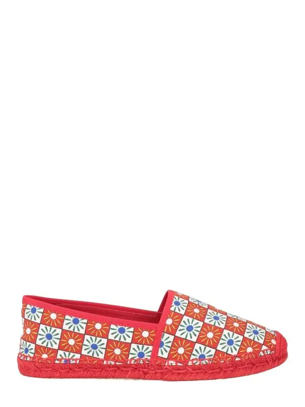 Dolce & Gabbana Printed Espadrilles - Red