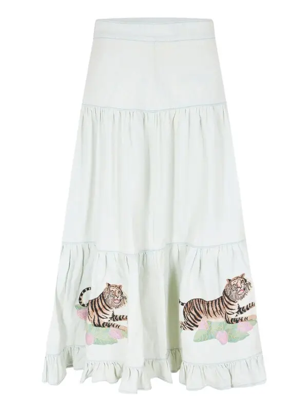 Gucci Midi Skirt - Blue