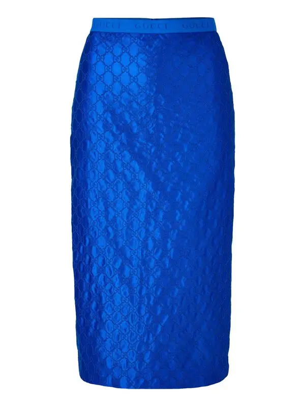 Gucci Midi Skirt - Blue