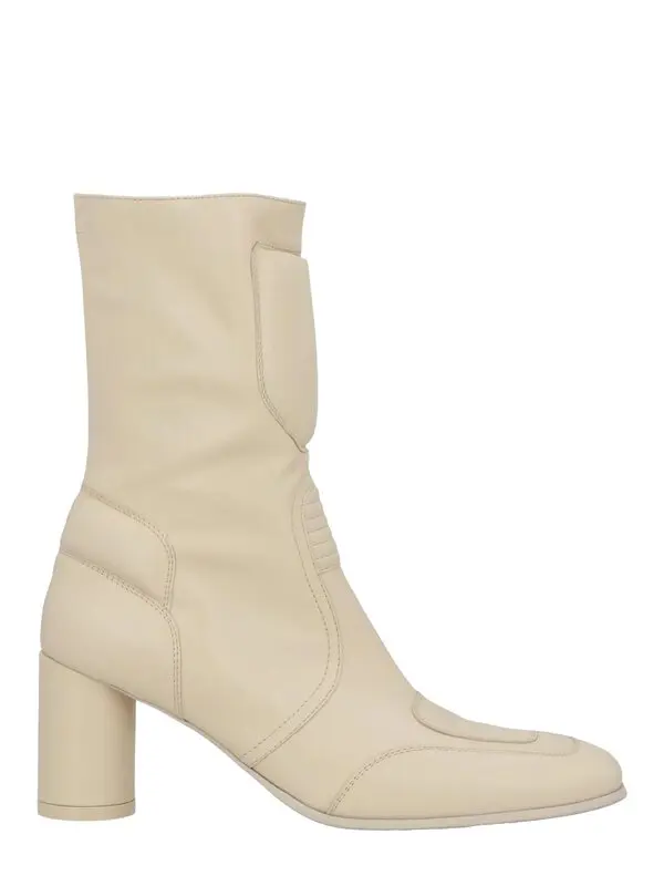 MAISON MARGIELA Leather Ankle Boots - No