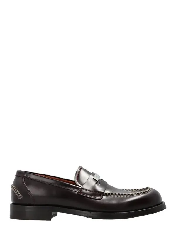 Dolce & Gabbana Calfskin Loafers - Black
