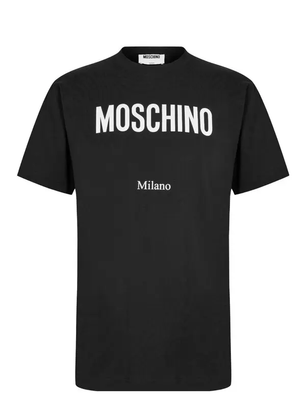 Moschino Crewneck Shortsleeve Tee - Black