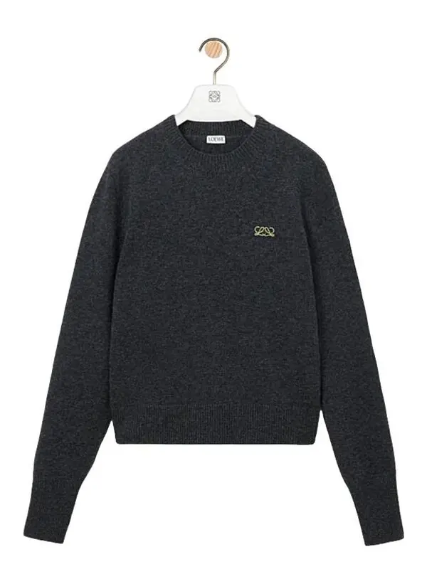 Loewe Wool Sweater - Dark Grey