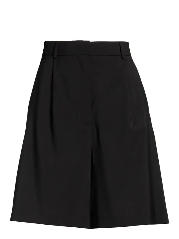 Max Mara Wool Shorts - Black