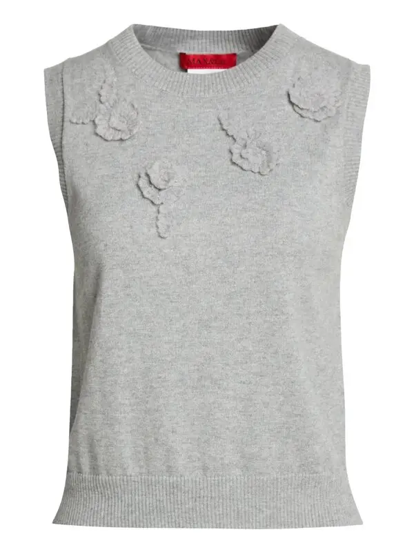 Max & Co. Max&co. Knit Top - Grey