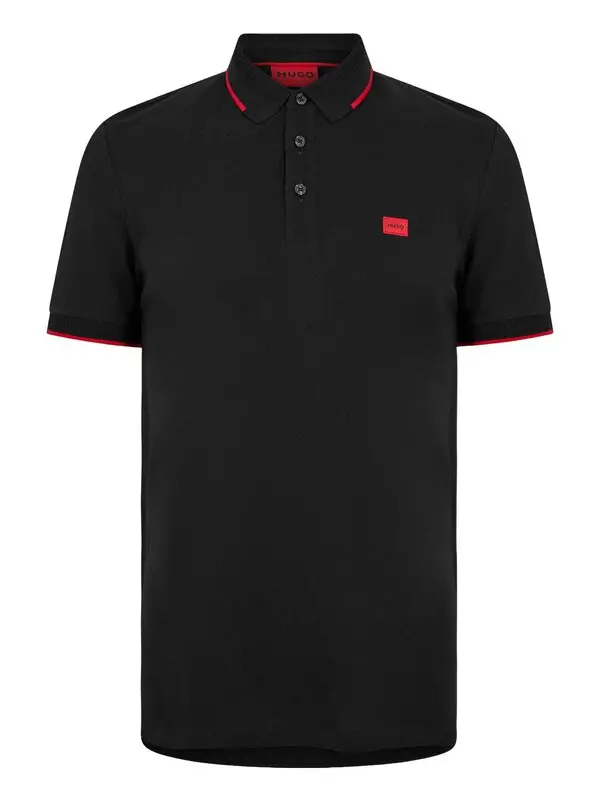 Hugo Boss Shortsleeve Polo Shirt - Black