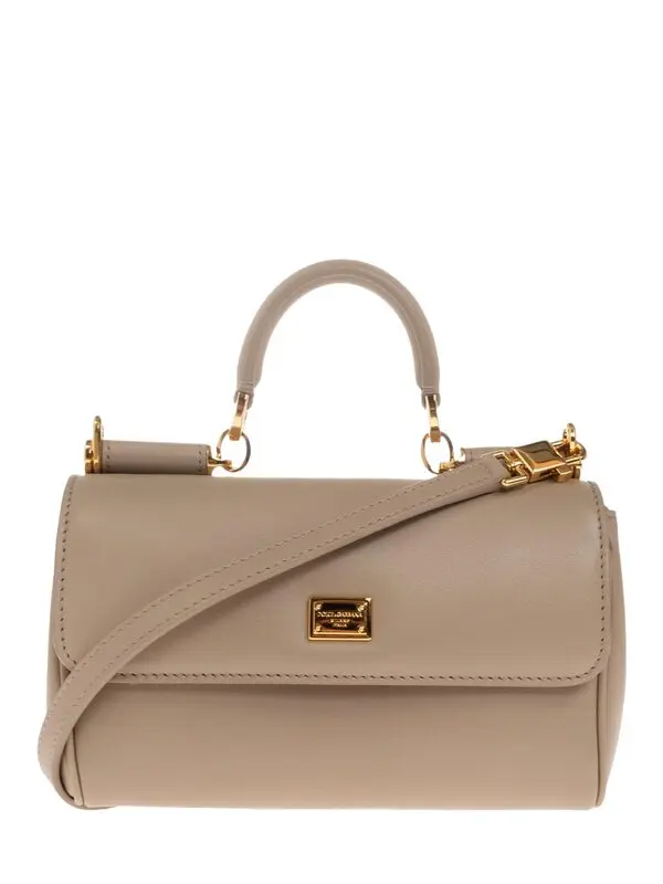 Dolce & Gabbana Flap Shoulder Bag - Grey