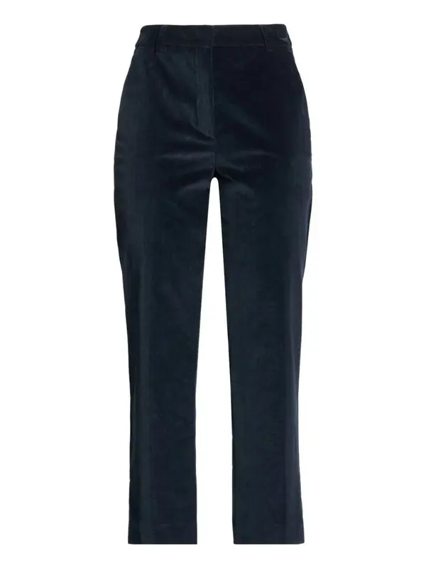 Max Mara Straight Leg Corduroy Trousers - Blue