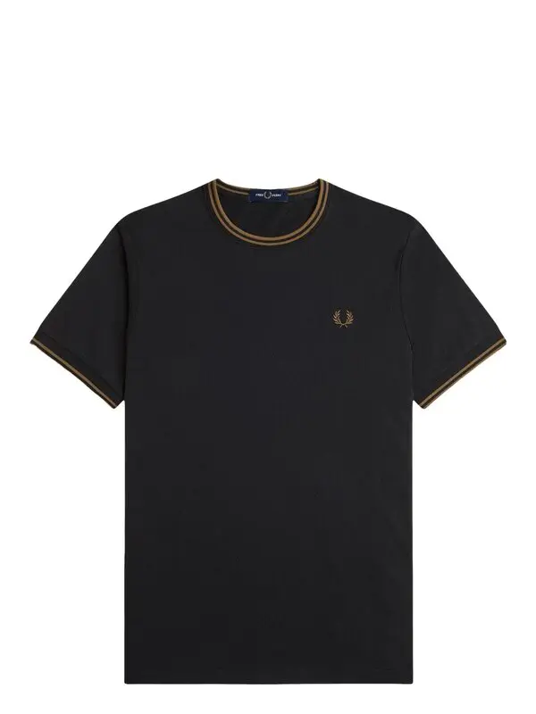 Fred Perry Soft Cotton Tshirt - Black