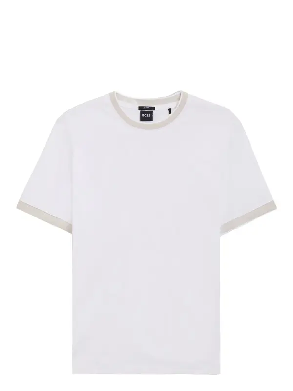 Hugo Boss Slimfit Casual Tshirt - White