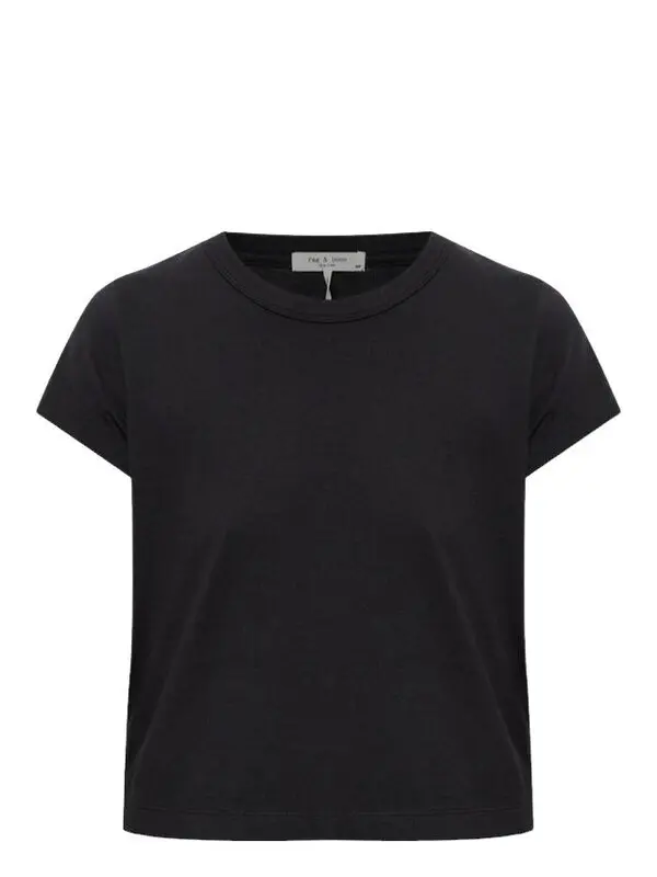 Rag & Bone Classic Cotton Crewneck Short-sleeve T-shirt - Black