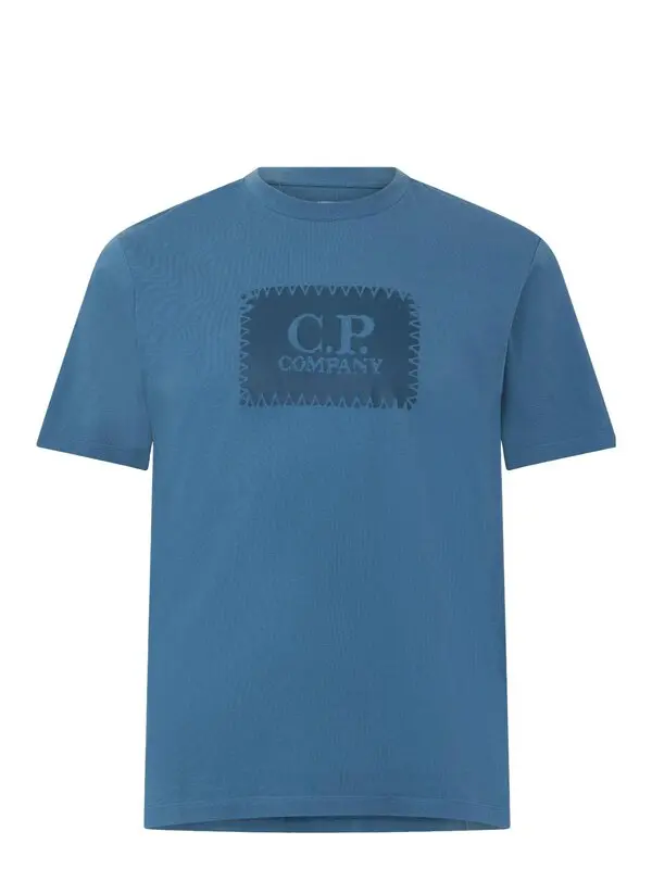 C.P. COMPANY Minimalist Loosefit Tshirt - Blue