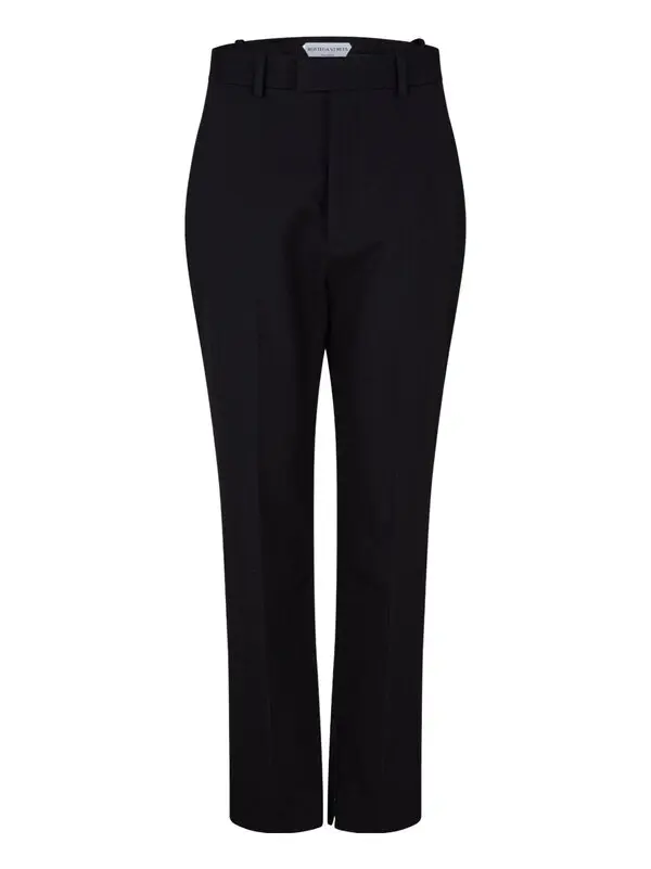 Bottega Veneta Tailored Straight Leg Trousers - Black