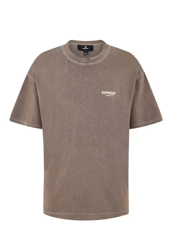 REPRESENT Oversized Fit T-shirt - Gray