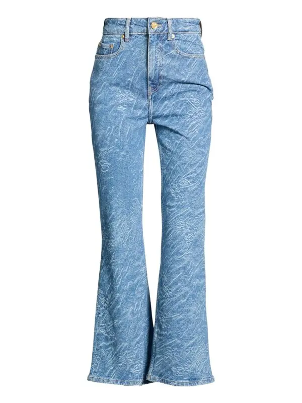 GANNI Bootcut Jeans - Blue