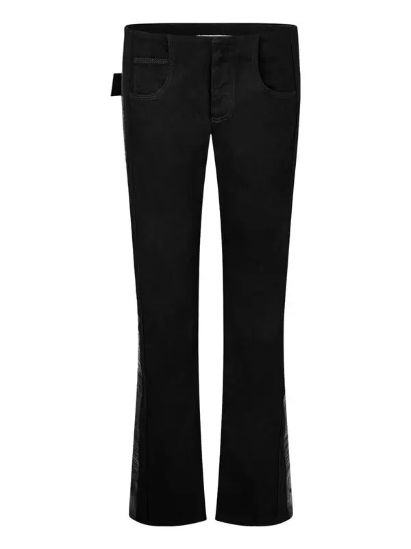 Bottega Veneta Straight Leg Trousers - Black