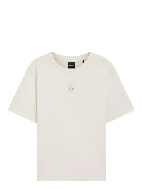 Hugo Boss Elpha T-shirt With Double B Logo Detail - No