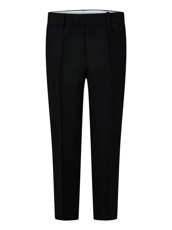 Bottega Veneta Tailored Straight Leg Trousers - Black