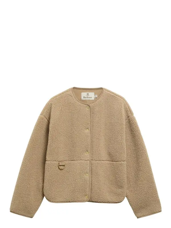 Barbour Collarless Fleece Jacket - No