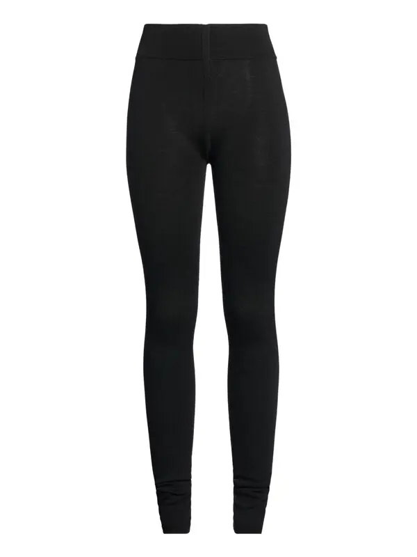 Rick Owens Plain Colour Leggings - Black
