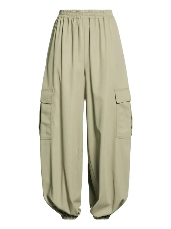 Max Mara Cargo Trousers - Green