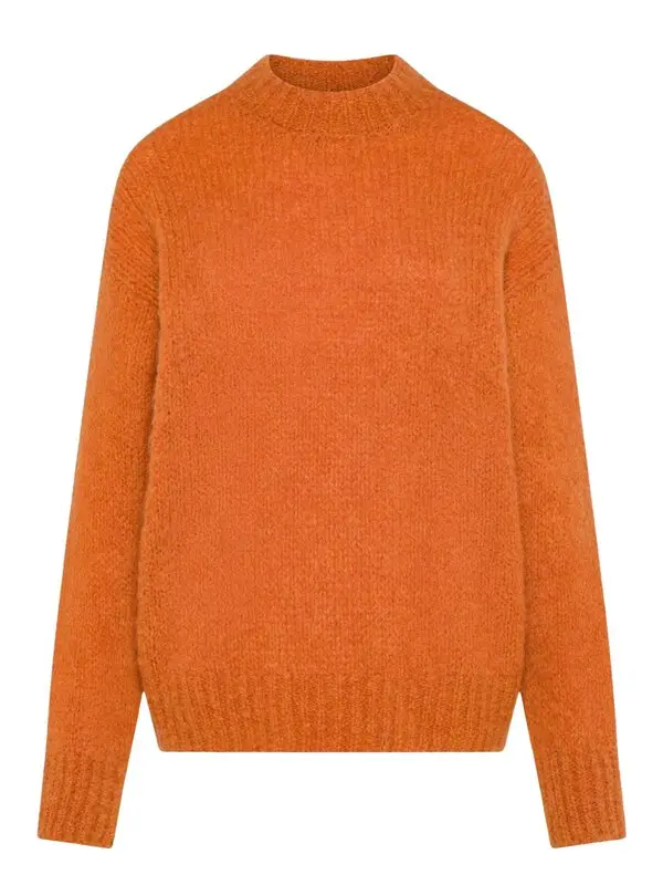 Seventy Mockneck Sweater - Orange