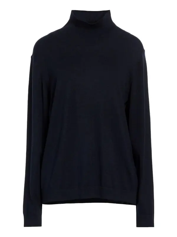 Max Mara Turtleneck Knitwear - Blue