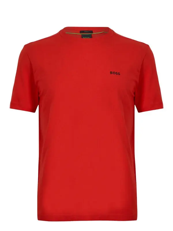 Hugo Boss Minimal Logo Tshirt - Red