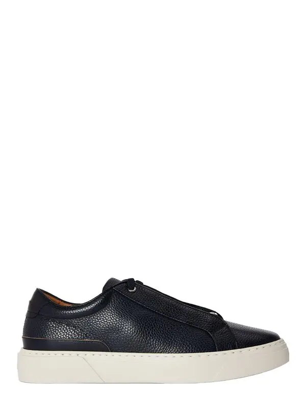 Hugo Boss Low-top Lace-up Sneakers - Blue