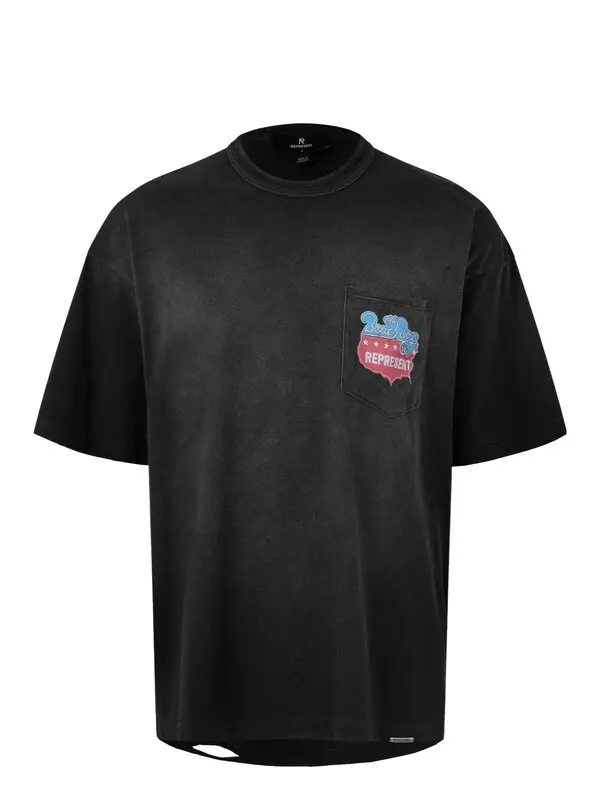 REPRESENT Crewneck Loosefit Tshirt - Black
