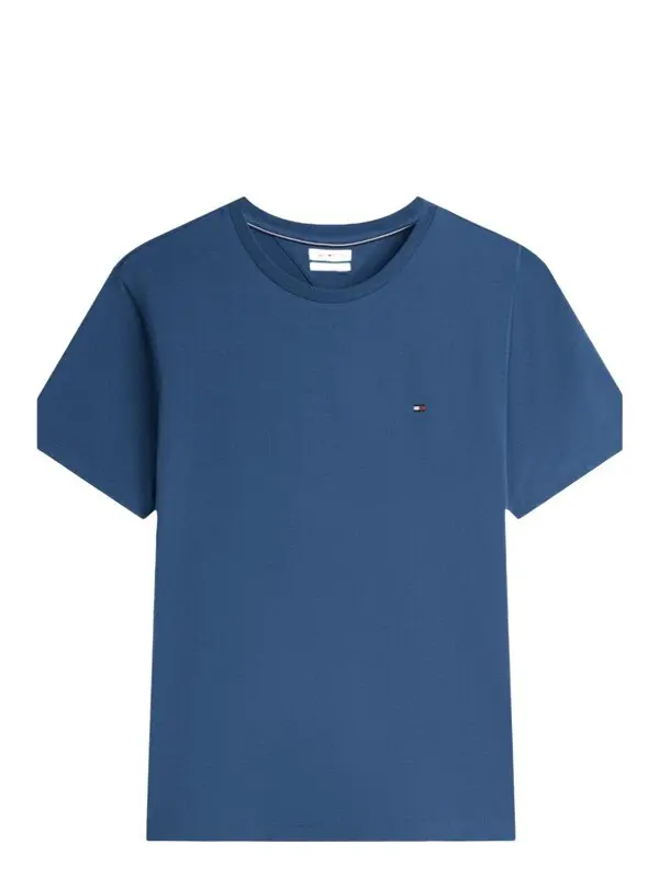 Tommy Hilfiger Cotton Shortsleeve Tshirt - Blue