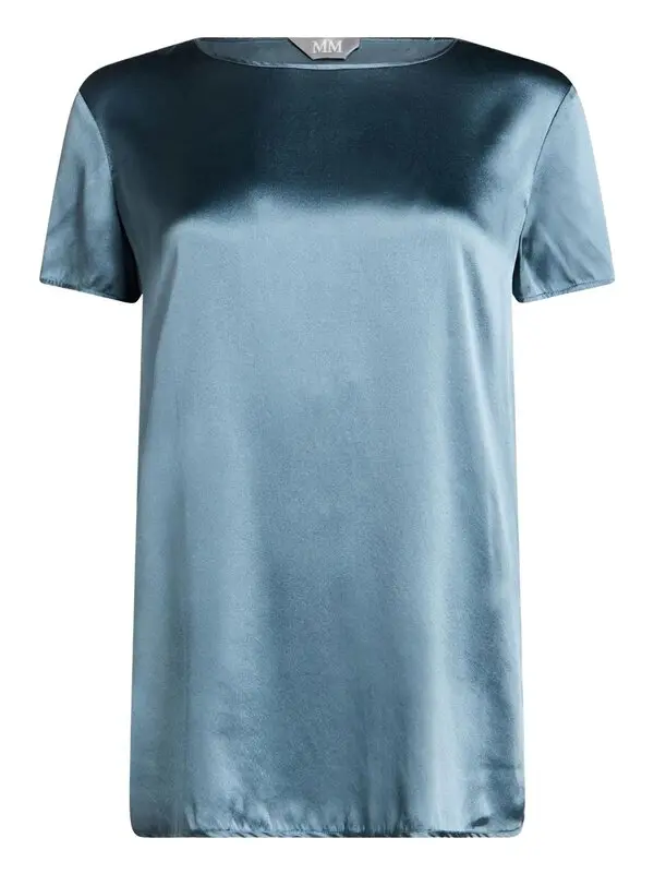 Max Mara Short Sleeve Crewneck Top - No