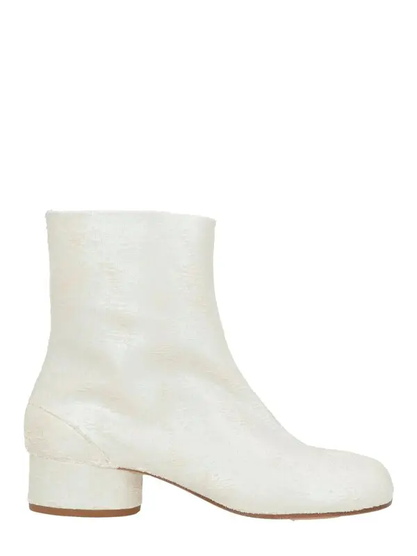 MAISON MARGIELA Iridescent Leather Ankle Boots - No