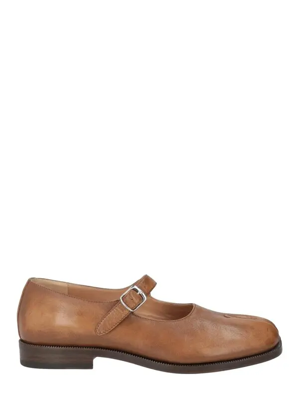 MAISON MARGIELA Mary Jane Flats - Brown