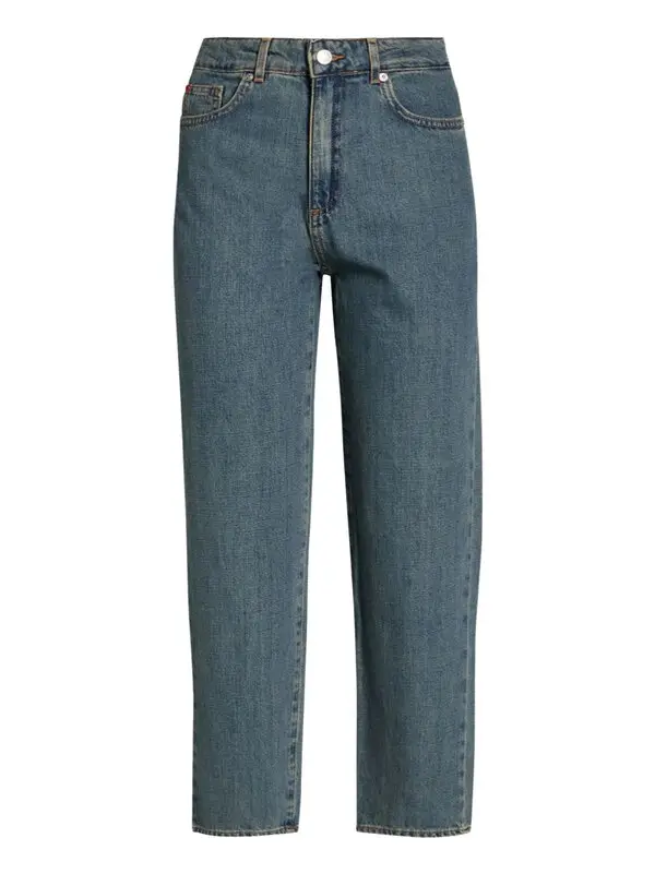 MAXCO. Max&co. Mid-rise Tapered Jeans - Blue