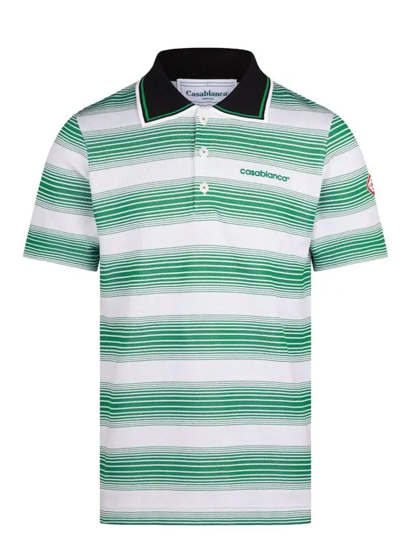 Casablanca Casual Shortsleeve Polo Shirt - No