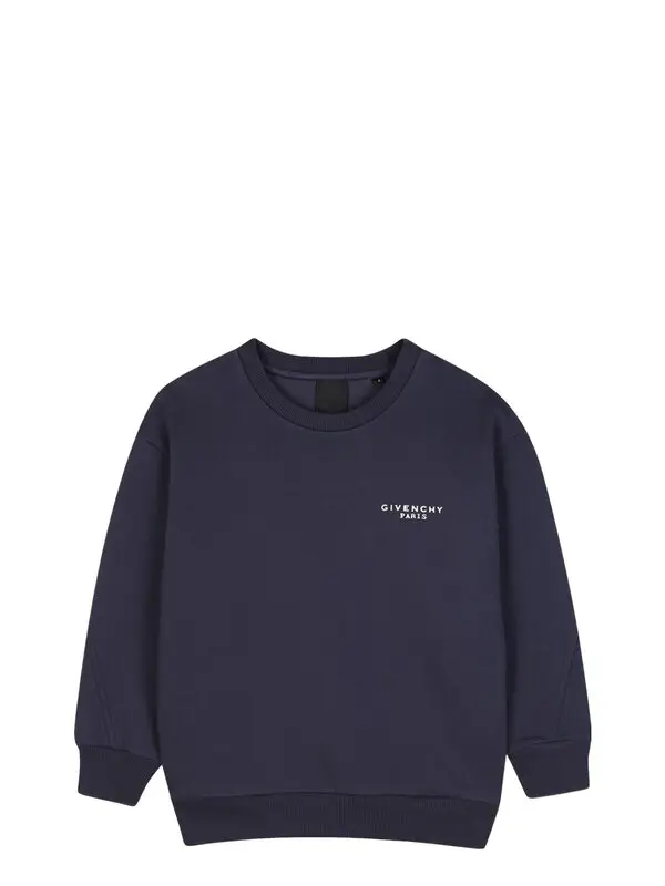 Givenchy Crewneck Logo Sweatshirt - Blue