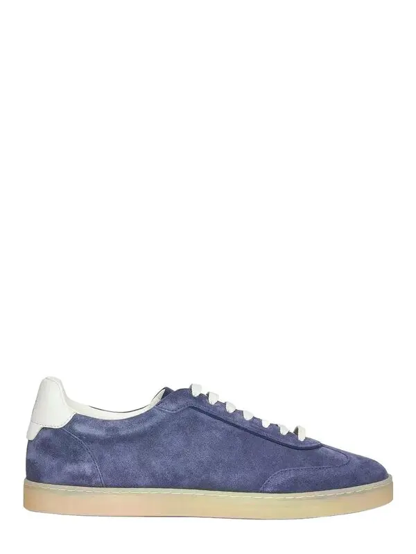 Brunello Cucinelli Suede Sneakers - Blue