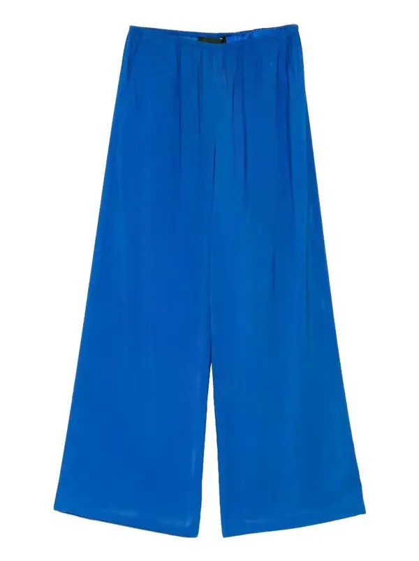 Cynthia Rowley Azure Pleated Trousers - Blue