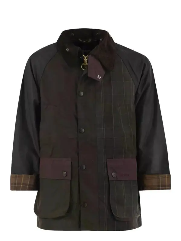 Barbour Patchwork Waxed Cotton Jacket - Brown