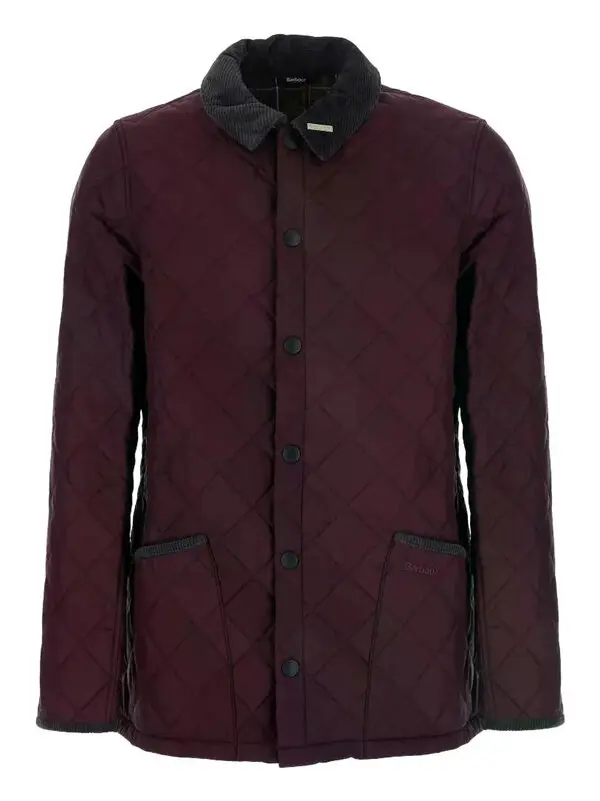 Barbour Icons Heritage Liddesdale Diamond-quilted Jacket - Red