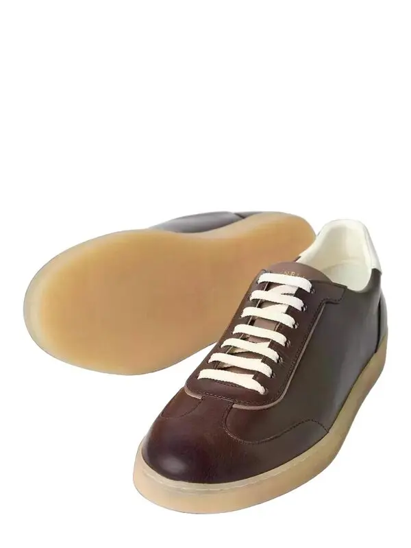 Brunello Cucinelli Calfskin Sneakers - Brown