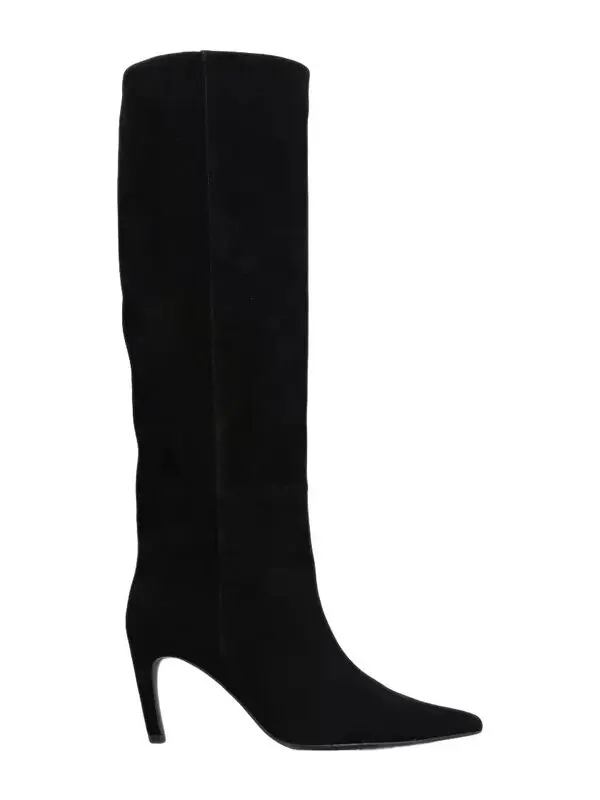 Lola Cruz Elizabeth 85 Knee-high Stiletto Boots - Black