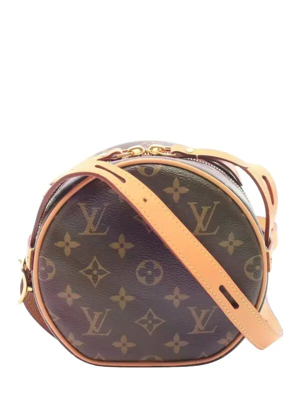LOUIS VUITTON Monogram Boite Chapeau Souple Pm Crossbody Bag - Brown