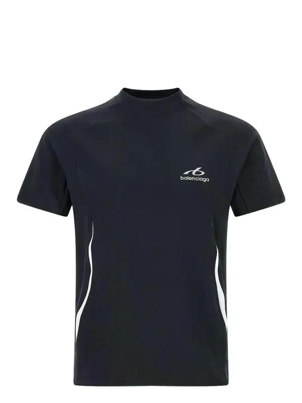 Balenciaga Logo-print T-shirt - Black