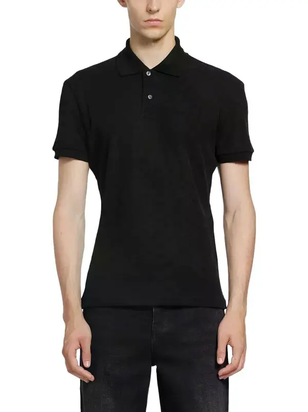 Gucci Short-sleeve Polo Shirt - Black